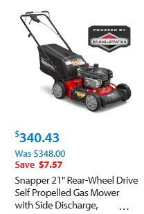 Snapper Lawn mower Reviews – Model 775 21 inch Gas Self Propelled Rear ...