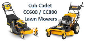 Cub Cadet CC600 & CC800 Lawn Mower Reviews - Pauls Lawnmower Reviews